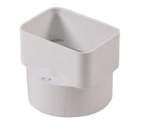NDS 3" x 4" x 4" Downspout Adapter Centered Ips, PVC - Weston, WV - P ...