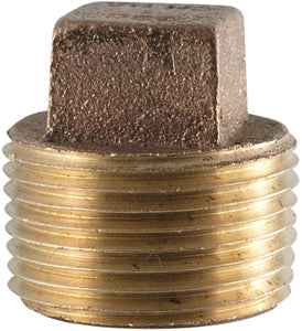 PLUG 1/4 BRASS - Weston, WV - P & G Hardware