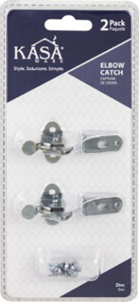 ELBOW CATCH ZINC 2PK - Weston, WV - P & G Hardware